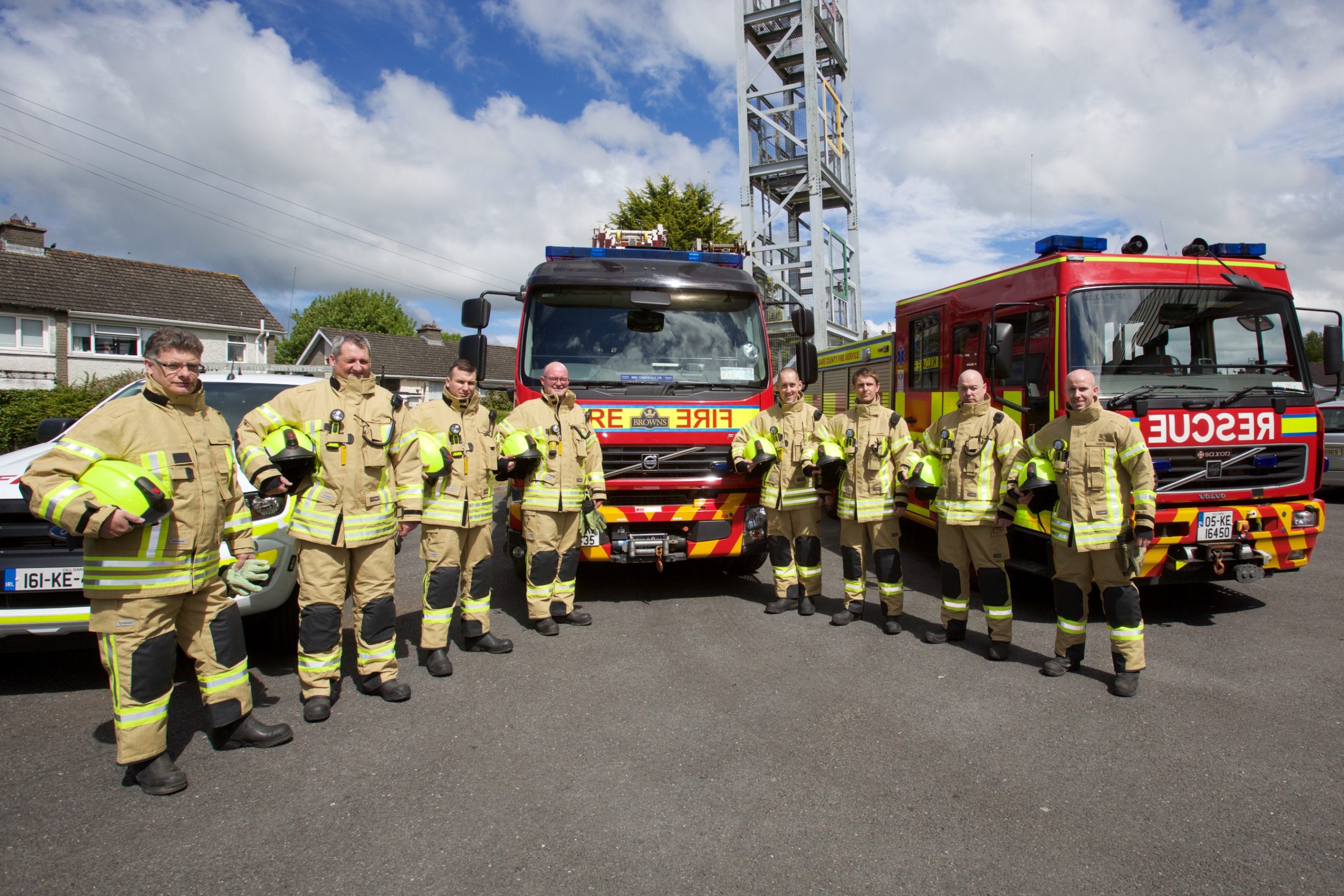 Kildare Fire New Structural Fire PPE | Hunter Apparel Solutions